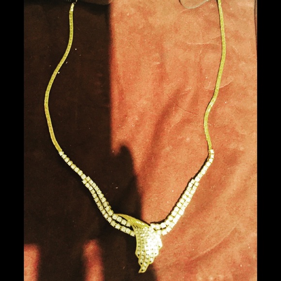 mayors | Jewelry | Sold 4k And Diamond Waterfall Necklace | Poshmark